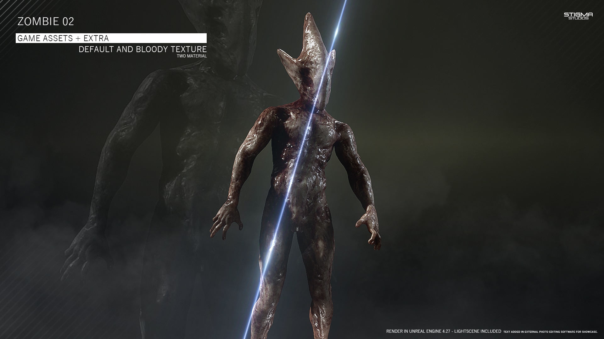 Zombie 02 - Game Assets + Extra, 카테고리 캐릭터 - UE 마켓플레이스