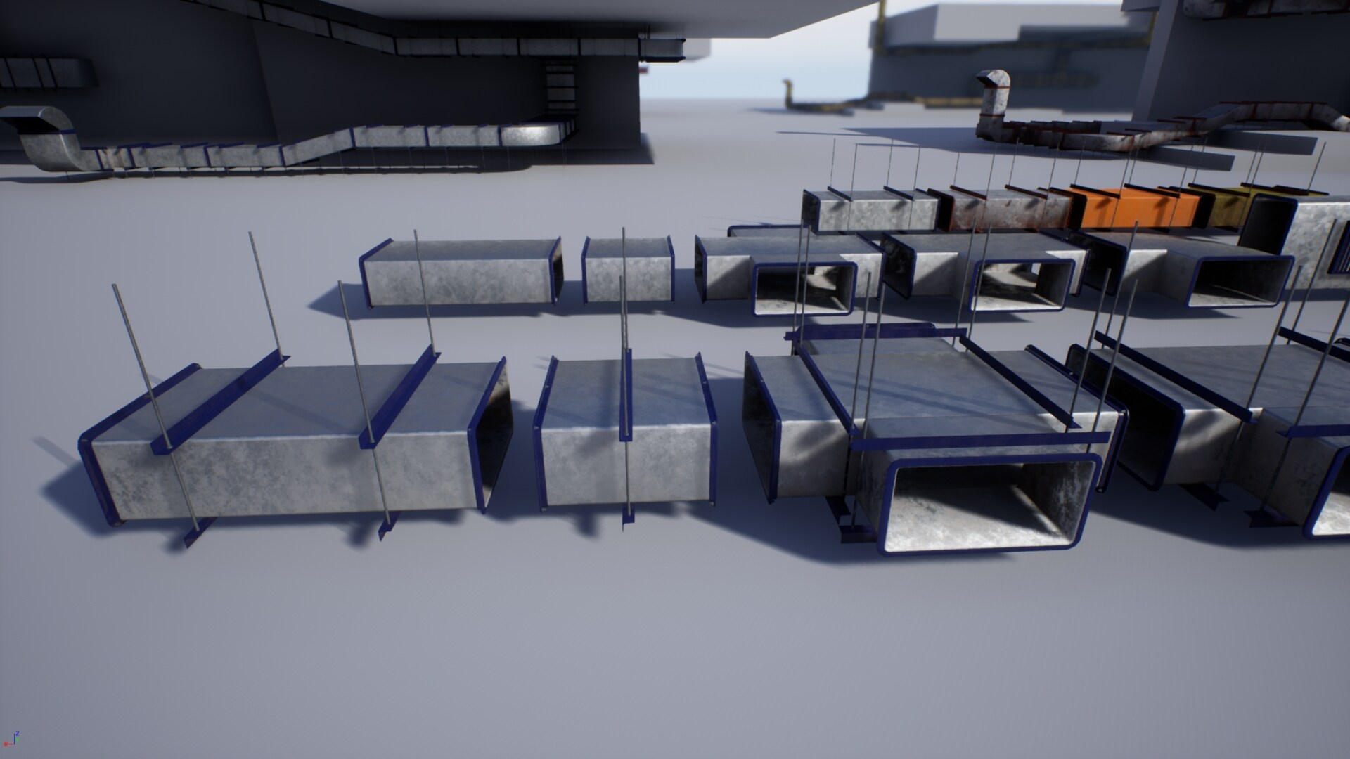 Ventilation Duct PACK in Props - UE Marketplace