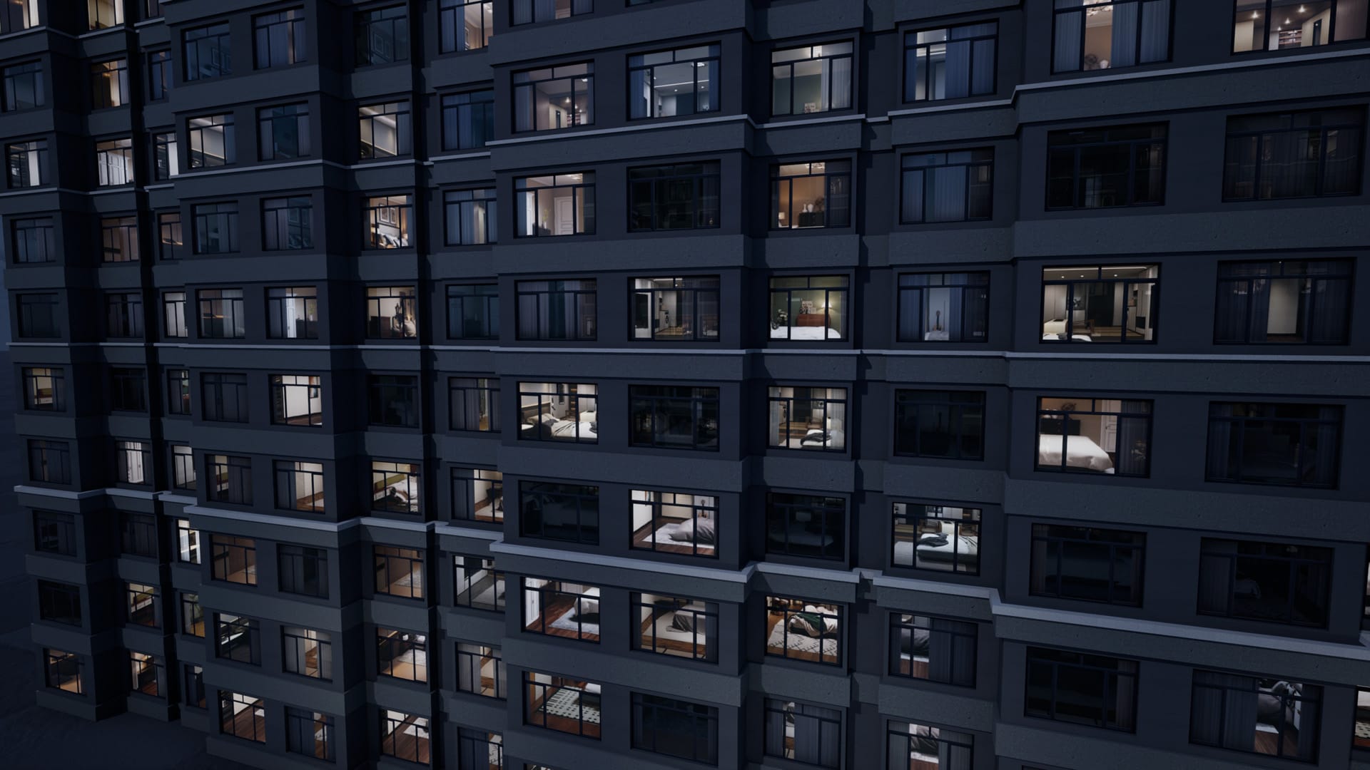 Parallax Interior Cubemap Material - Bedroom, 카테고리 머티리얼 - UE 마켓플레이스