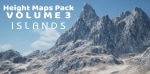 HeightMaps Pack 3 - Islands in Textures - UE Marketplace