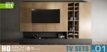 HQ TV Sets Vol. 1 in Architectural Visualization - UE Marketplace