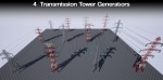 Procedural Powerline Generator in Props - UE Marketplace