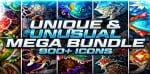 Unique & Unusual Mega Icons Pack - 958+ Icons：2Dアセット - UE マーケットプレイス