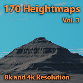 170 Heightmaps - 8k and 4k