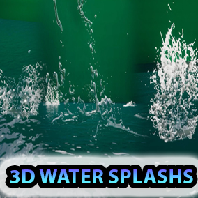 3D Alembic Water Splash Pack