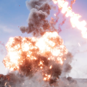 Cinematic Explosions - Fire Laser