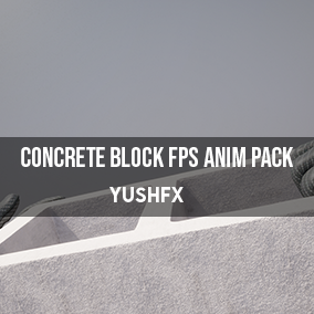 Concrete Block FPS Animation Pack