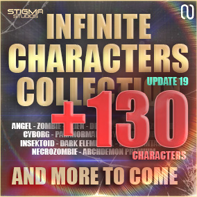 Infinite Characters Collection - Game Assets + Extra