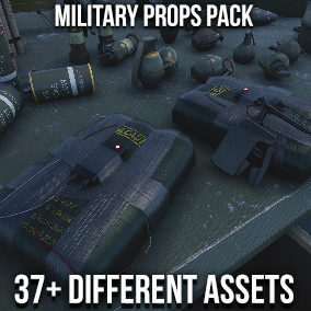 Knives, Explosives, and Ammunition - Military Props Pack