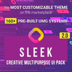 Multi Purpose UI (UMG) Pack - Sleek