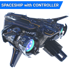 Stellar Phoenix Shuttle - Spaceship With Controller