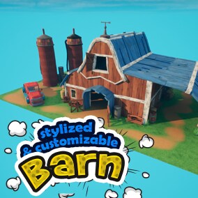 在环境创建的POLYGON - Farm Pack - 虚幻引擎商城