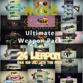 Ultimate Weapon Pack (24 Weapon)